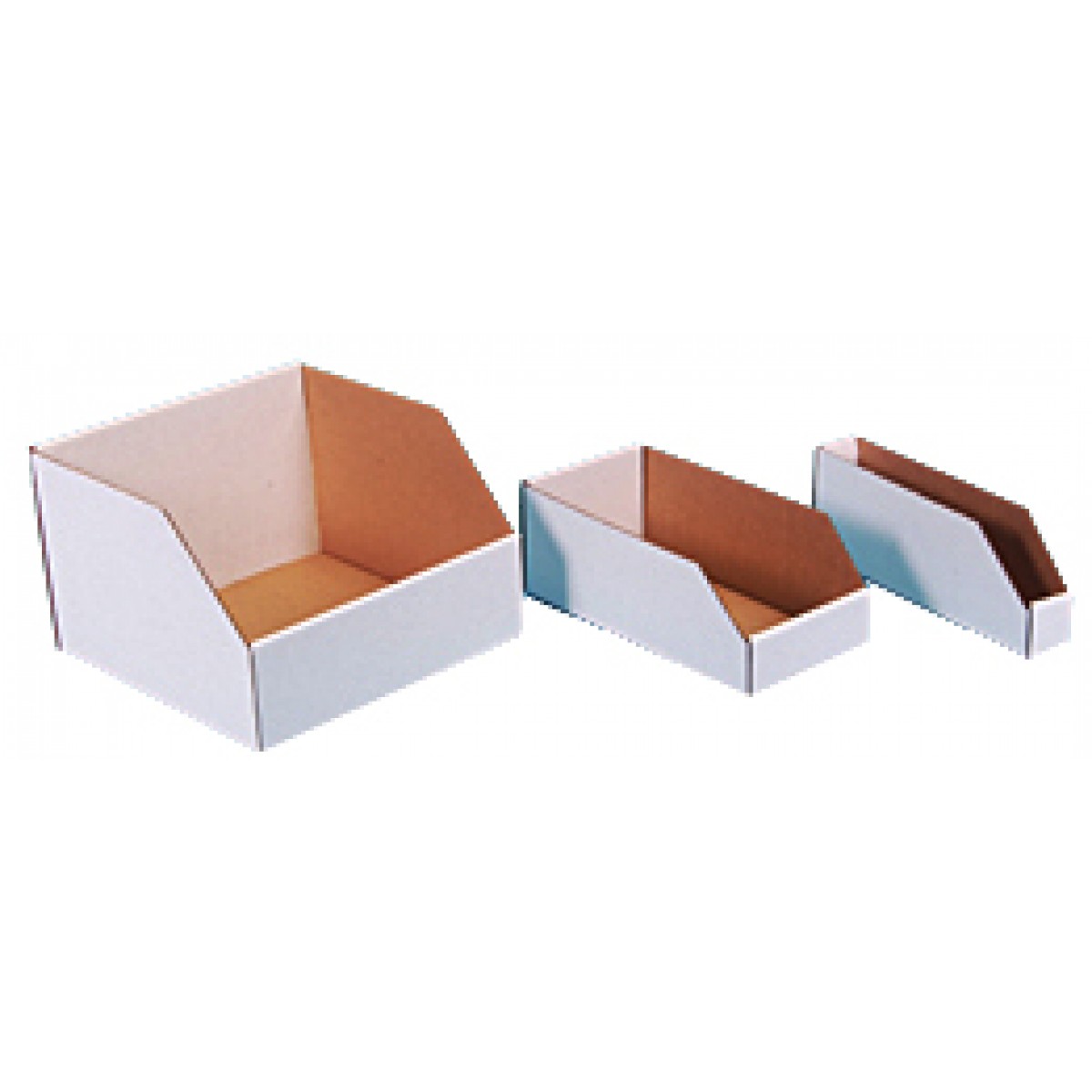 10" x 12" x 4 1/2" Open Top Bin Boxes